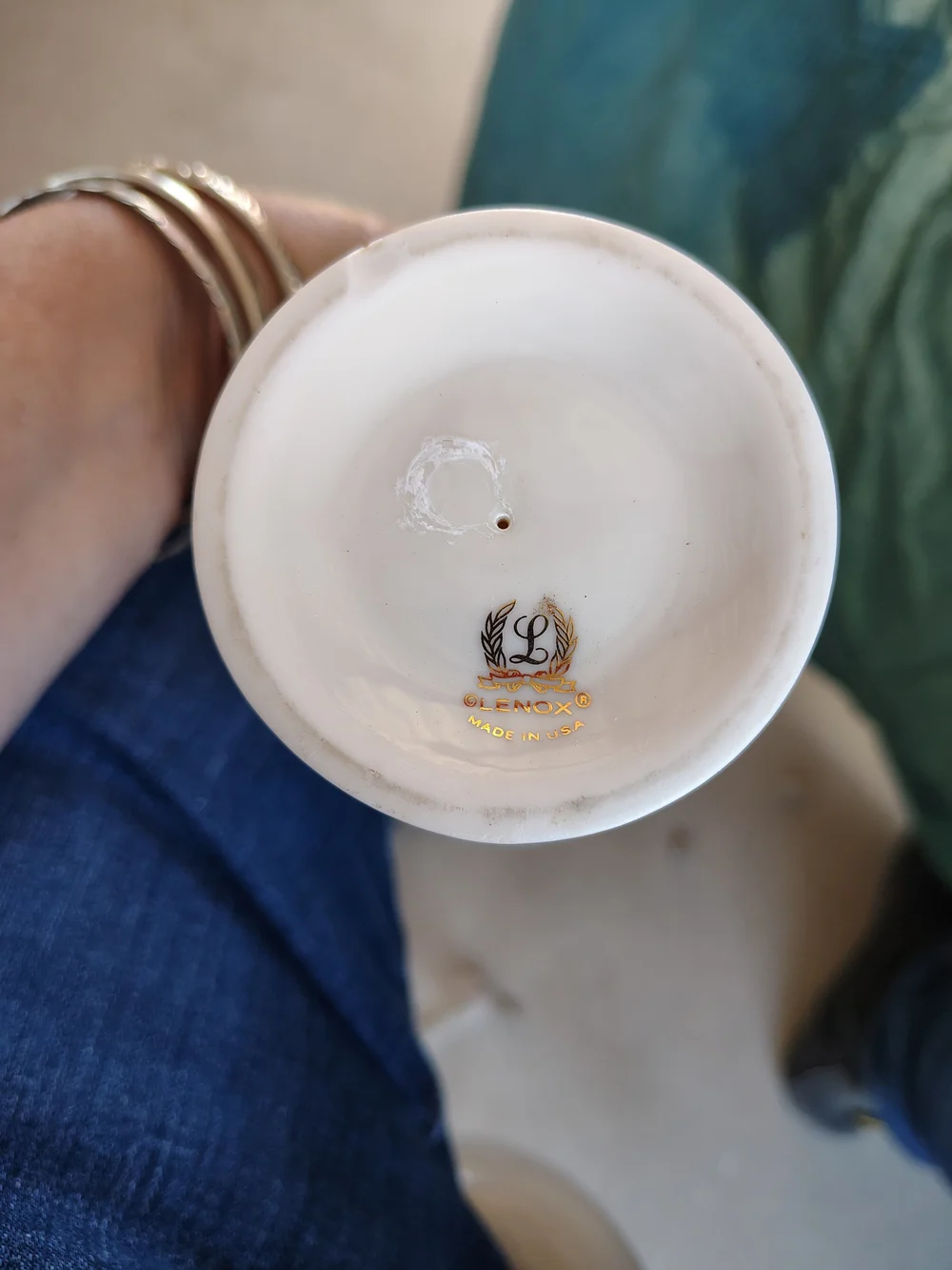 Lenox | Holiday | Vintag Judaica Hebrew Gold Trim Passover Elijah Cup ...